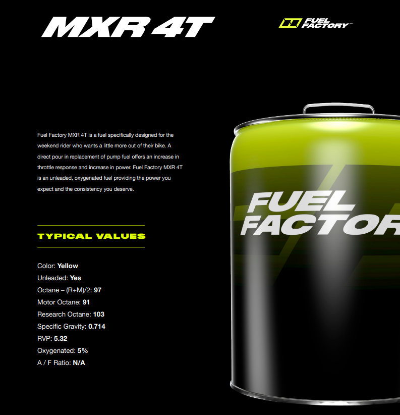 Fuel Factory Race Fuel – Joliet Powersports